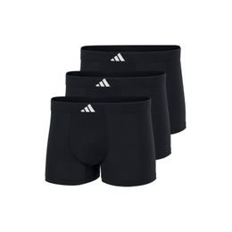 Herren Boxershorts "Boxershort Active Micro Tech Trunks 3P 3er Pack", adidas originals, Gr. M, schwarz, Obermaterial: 93% Polyester PES. 7% Elasthan