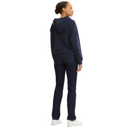 Tom Tailor Damen Gerade Jeans "Alexa Straight", blau, Gr. 26, unifarben, Denim/Jeans, Obermaterial: 69% Baumwolle, 20% Polyester, 9% Viskose, 2%