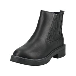 Blowfish Damen Stiefelette "Blowfish Stiefelette Lederimitat/Textil", Gr. 37, schwarz, Lederimitat, Textil, Schuhe