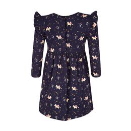 happy girls M&auml;dchen Sommerkleid "dress", blau, Gr. 110, Stoff, 100% Baumwolle, Kleider