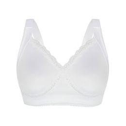 Sassa Mode SASSA Damen Minimizer-BH "Minimizer BH FUNCTIONAL BRAS", Gr. 100, wei&szlig;, Spitze, Obermaterial: 100% Polyester PES., BHs