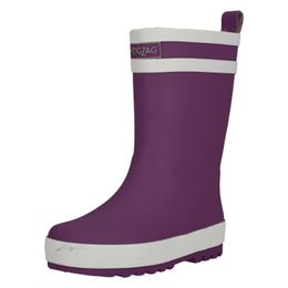 ZIGZAG M&auml;dchen Gummistiefel "Hurricane", Gr. 22purpurviolett, Gummi, Schuhe, aus hochwertigem Naturkautschuk