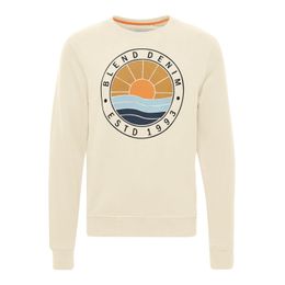 Blend Herren Longpullover "Sweatshirt BHClios", beige, Gr. XL, Obermaterial: 100% Baumwolle CO., Sweatshirts