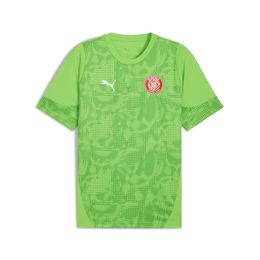 Puma Herren Trainingsshirt "Girona FC Trainingstrikot Herren", gr&uuml;n, Gr. XS, clean, Obermaterial: 100% Polyester, Shirts