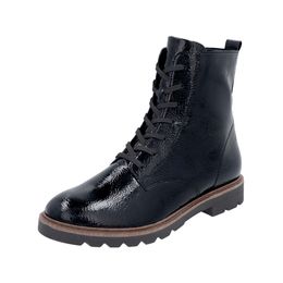 Remonte Damen Schn&uuml;rstiefelette "Remonte Stiefelette Lederimitat", Gr. 39, schwarz, Lederimitat, Schuhe