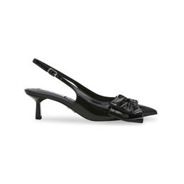 Steve Madden Damen Slingpumps "Steve Madden Pumps Lederimitat", Gr. 37, schwarz, Lederimitat, Schuhe