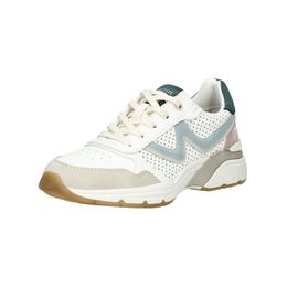 Mustang Shoes Damen Sneaker "Mustang Shoes Sneaker Lederimitat", Gr. 39, wei&szlig;, Lederimitat, Schuhe