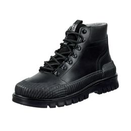Gant Herren Winterboots "Nebrada", Gr. 42, schwarz, Leder, Schuhe, Schn&uuml;rboots, Outdoorschuh mit Warmfutter