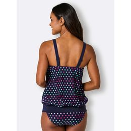 feel good Damen Tankini-Top, bunt, Gr. 40, Elasthan, Polyamid, Bikini-Oberteile