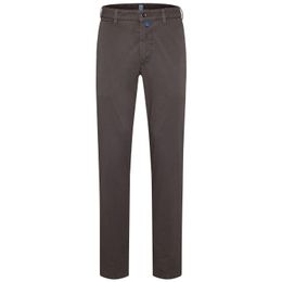 MEYER Herren Chinos "M5 Chino", grau, Gr. 34, unifarben, 98% Baumwolle, 2% Elasthan, Hosen, im unifarbenen Design