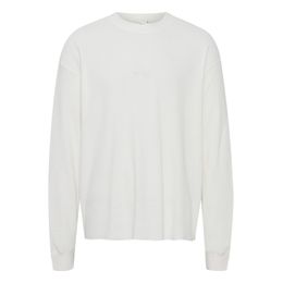 !Solid SOLID Herren Longpullover "Sweatshirt SDFletcher", wei&szlig;, Gr. M, Obermaterial: 80% Baumwolle CO. 20% Polyester PES., Sweatshirts