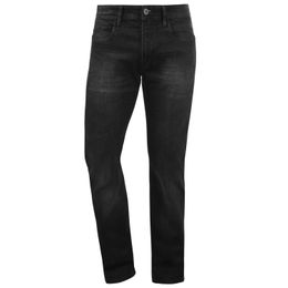 INDICODE Herren 5-Pocket-Jeans "5-Pocket-Jeans IDQuebec", schwarz, Gr. 34, unifarben, Obermaterial: 98% Baumwolle CO. 2% Elasthan EL., Hosen