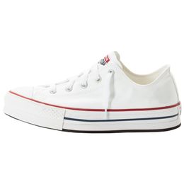 Converse Damen Sneaker "CHUCK TAYLOR ALL STAR EVA LIFT CANVAS PLATFORM", Gr. 38,5, wei&szlig;, Textil, Schuhe