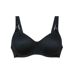 Anita Damen Entlastungs-BH "Komfort B&uuml;gel BH Leni", Gr. 100, schwarz, Stoff, Obermaterial: 74% Polyamid PA. 26% Elasthan EL., BHs