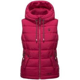 Marikoo Damen Steppweste "Taisaa", pink, Gr. S, Obermaterial: 100% Polyester; Innenseite: 100% Polyester, Westen, inklusive Leckerlie-Beutel