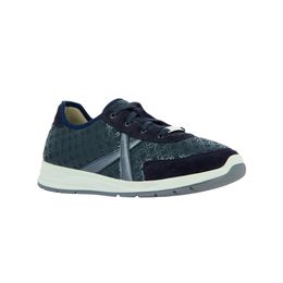 VAROMED Damen Sneaker, Gr. 7,5, blau, Veloursleder, Schuhe