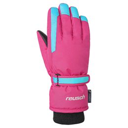 Reusch M&auml;dchen Skihandschuhe "Chad R-TEX XT Junior"rosa, Gr. 6, mehrfarbig, unifarben, 90% Polyester, 10% Lederimitat, Handschuhe, mit wasserdichter,