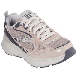 Skechers Damen Sneaker "EDGERIDE", Gr. 36, beige, Lederimitat, Mesh, Schuhe, Chunky Sneaker, Schn&uuml;rschuh mit Plateau Sohle