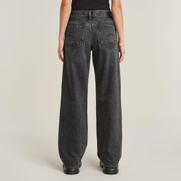 G-Star Raw G-STAR Damen Weite Jeans "Jeans Judee Straight", grau, Gr. 27, Denim/Jeans, Obermaterial: 100% Baumwolle, Jeans