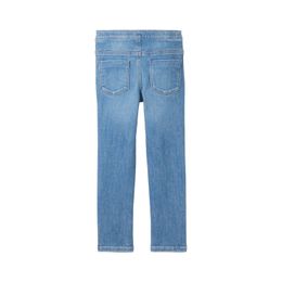 Tom Tailor M&auml;dchen Jeansleggings, blau, Gr. 92, unifarben, Denim/Jeans, Obermaterial: 70% Baumwolle, 27% Polyester, 3% Elasthan, Jeans, in Slim fit-