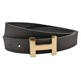 AnnaMatoni Damen Lederg&uuml;rtel "AnnaMatoni Lederg&uuml;rtel Goldi Lederg&uuml;rtel Goldi", schwarz, Gr. 110, 100% Leder, G&uuml;rtel