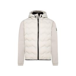 CMPD Herren Outdoorjackestone, Gr. XXXL, unifarben, Steppware, Material Oberstoff: 80% Baumwolle, 15% Polyester, 5% Elasthan, Vorderteil: 100%