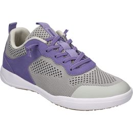 Josef Seibel Damen Sneaker "Sina 74, hellgrau-kombi", Gr. 41, grau, Obermaterial: 80% Rindsleder Leather cow. 20% Textilmaterial TEXMAT., Schuhe