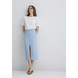 Mavi Damen Maxirock "MARIN", blau, Gr. L, 80% Baumwolle, 20% Recycelte Baumwolle, R&ouml;cke, Maxi Skirt