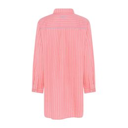 CCDK COPENHAGEN Damen Pyjama "CCDK Copenhagen sleep shirt Mary", Gr. XSgeranium pink stripe, Obermaterial: 100% Baumwolle, Homewear-Sets