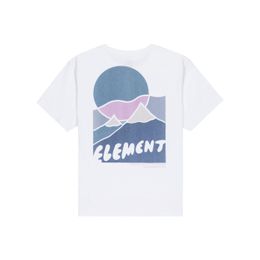 Element Jungen T-Shirt "Sunrise"optic wei&szlig;, Gr. 10, Obermaterial: 100% Baumwolle;, Shirts