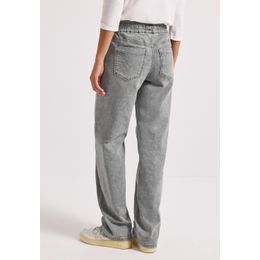 Street One Damen Comfort-fit-Jeans, grau, Gr. 33, unifarben, Jeans, 85% Baumwolle, 9% Polyester, 4% Elastomultiester, 2% Elasthan, Jeans, Middle Waist