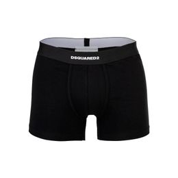 Dsquared2 Herren Boxershorts "Boxershort TWIN PACK TRUNK 2er Pack", Gr. XL, schwarz, Obermaterial: 94% Baumwolle CO. 6% Elasthan EL., Unterhosen