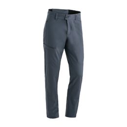 Maier Sports Herren Outdoorhose "Nil Loop", blau, Gr. 62, 100& Polyester, Hosen, Herren Wanderhose, atmungsaktive Funktionshose, Regular Fit