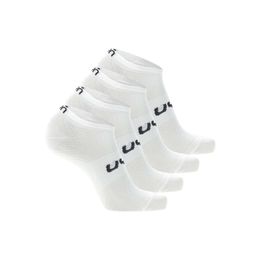 uyn Herren Sneakersocken "Socken 4er Pack", Gr. 45, wei&szlig;, Obermaterial: 52% Polyester PES. 44% Polyamid PA. 4% Elasthan EL., Socken