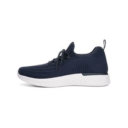 Ara Herren Sneaker "Ara Sneaker Textil", Gr. 44, blau, Textil, Schuhe