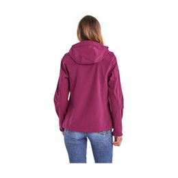 Killtec Damen Softshelljacke "Damen Softshelljacke", rosa, Gr. 40, Oberseite: 100% Polyester;R&uuml;ckseite: 100% Polyester, Jacken, Wasserabweisende,