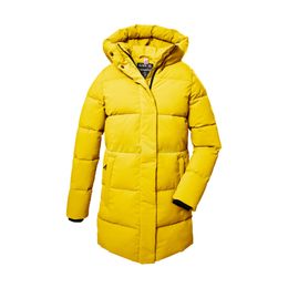 G.I.G.A. by Killtec Damen Steppmantel "GW 1 WMN QLTD PRK", gelb, Gr. 38, G.I.G.A. DX BY KILLTEC, Obermaterial: 100% Polyester.Futter: 100% Polyester.F&uuml;llung: 100%
