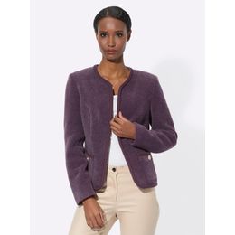 CR&Eacute;ATION L CREATION L Damen Kurzblazer "Woll-Mix-Blazer", lila, Gr. 38, 70% Polyester, 30% Wolle, Blazer