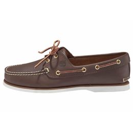 Timberland Herren Bootsschuh "Men ́s 2 Exe Boat Shoe", Gr. 41,5, braun, Leder, Schuhe