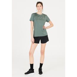 Endurance Damen Shorts "Potis", schwarz, Gr. 44, unifarben, 90% Polyester, 10% Elasthan, Hosen, mit elastischem Bund mit Kordelzug