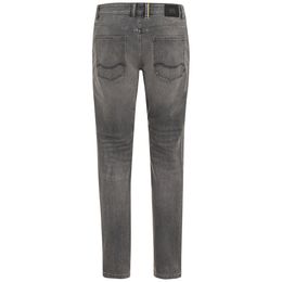 Camel Active Herren 5-Pocket-Jeans, grau, Gr. 34, Denim/Jeans, Obermaterial: 98% Baumwolle, 2% Elasthan, Jeans, mit Stretch