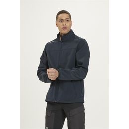 WHISTLER Herren Softshelljacke "Dublin", blau, Gr. S, unifarben, 94% Polyester, 6% Elasthan, Jacken, mit wasserdichter Funktion