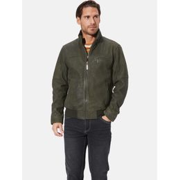 Babista Herren Lederjacke "Lederjacke JORANO", gr&uuml;n, Gr. 48, Obermaterial: 100% Lederfaserstoff LEAFIBTEX., Jacken