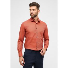 Eterna Herren Langarmhemd "MODERN FIT"terracotta, Gr. 48, Twill, 100% Baumwolle, Hemden, NON IRON (b&uuml;gelfrei)
