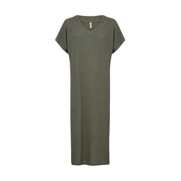 Jerseykleid soyaconcept "Soya Concept Dress SC-DELIA 2", Damen, Gr. S, Normalgr&ouml;&szlig;en, 7870 thyme, Obermaterial: 60% Viskose, 38% Polyester, 2% Elasthan, Kleider Jerseykleid