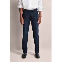 Bugatti Herren 5-Pocket-Jeans "Basic Essentials", blau, Gr. 42, 92% Baumwolle, 6% Polyester, 2% Elasthan, Jeans, Flexcity-Stretch