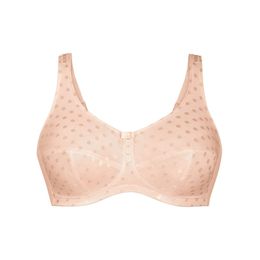 Anita Damen Entlastungs-BH "Komfort BH Airita", Gr. 95, beige, Stoff, Obermaterial: 50% Polyester PES. 38% Polyamid PA. 12% Elasthan EL., BHs