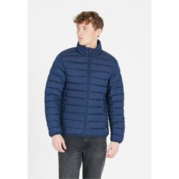 WHISTLER Herren Steppjacke "Edge M CFT", blau, Gr. S, kariert, unifarben, 100% Polyester, Jacken, in atmungsaktivem und leichtgewichtigem Design