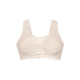Anita Damen Bustier "BH Essentials Lace Bustier 1er Pack", Gr. M, beige, Obermaterial: 61% Polyamid PA. 39% Elasthan EL., BHs