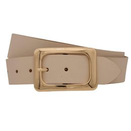 AnnaMatoni Damen Lederg&uuml;rtel "AnnaMatoni Lederg&uuml;rtel Flora Lederg&uuml;rtel Flora", beige, Gr. 115, 100% Leder, G&uuml;rtel